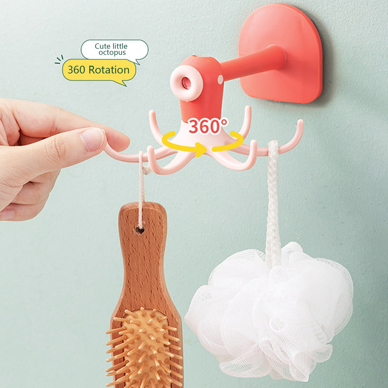 Piercing Ball Grabber Tool Kitchen Utensil Hanger With 6 Hooks Shaped ...