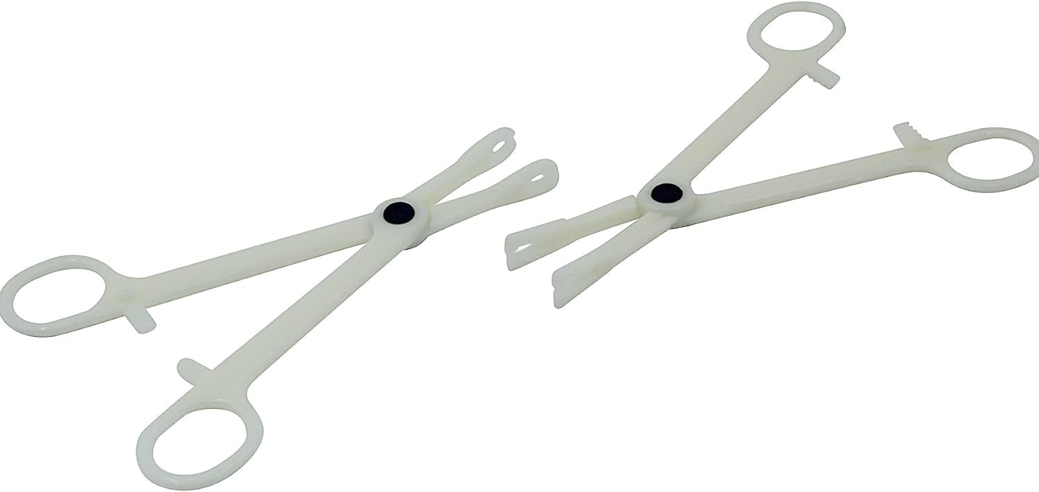 Piercing clamps set,20pcs disposable Plastic Piercing Clamps including ...