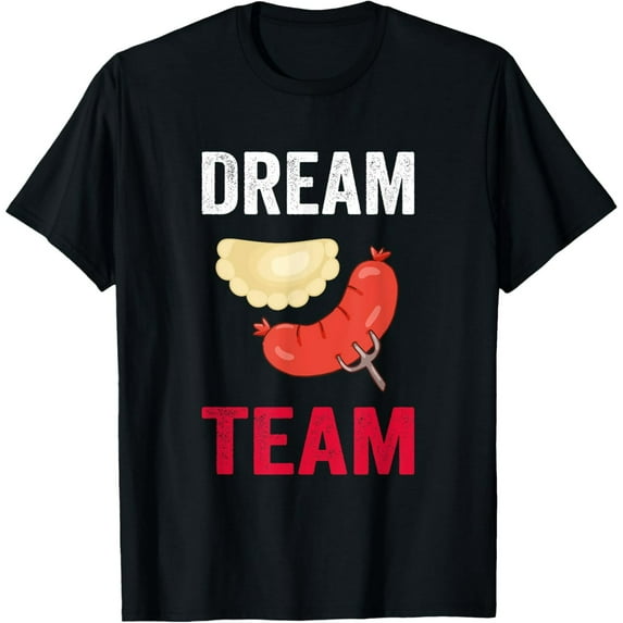 Pierogi And Kielbasa Dream Team T-Shirt - Walmart.com