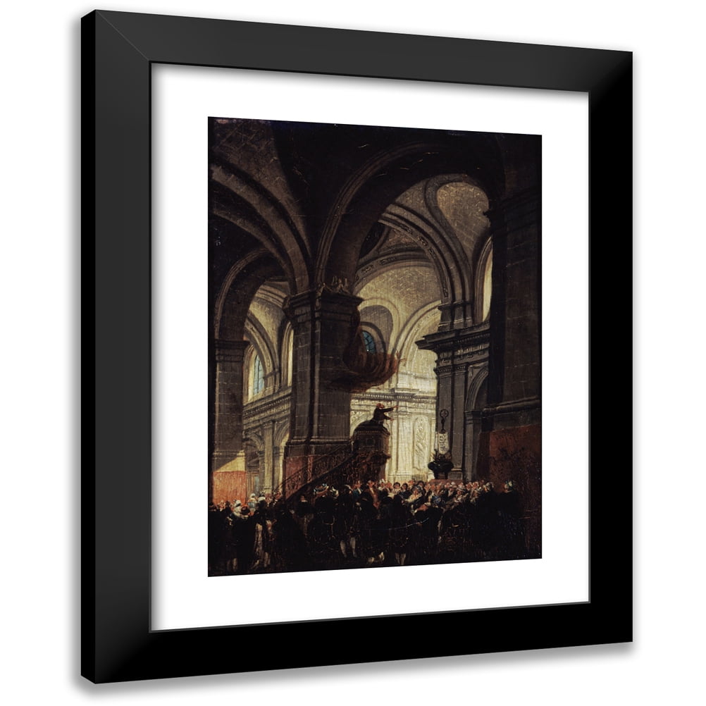 Pierre-Antoine Demachy 11x14 Black Modern Framed Museum Art Print ...