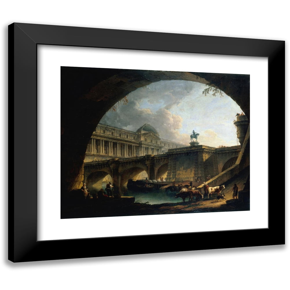Pierre-Antoine Demachy 18x15 Black Modern Framed Museum Art Print ...