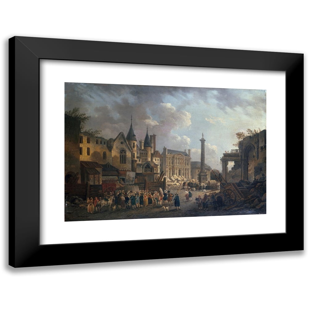 Pierre-Antoine Demachy 24x18 Black Modern Framed Museum Art Print ...