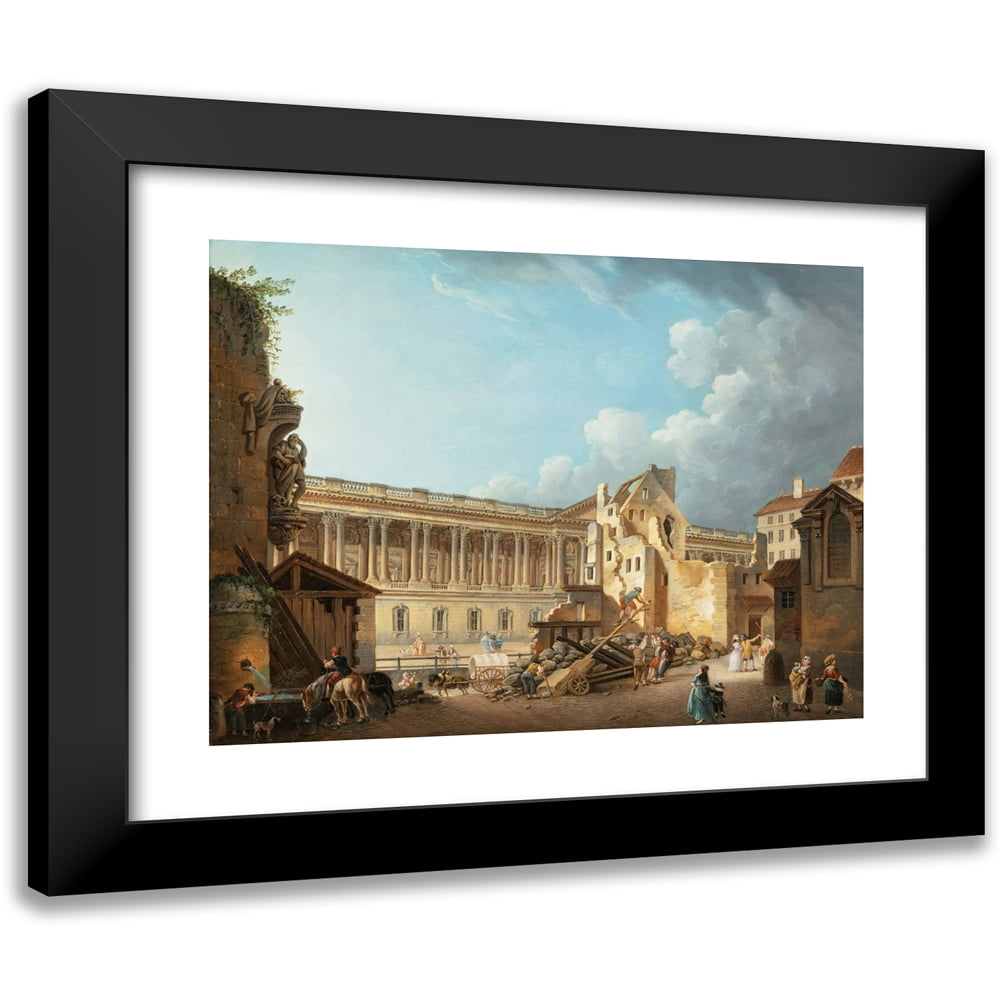 Pierre-Antoine Demachy 24x19 Black Modern Framed Museum Art Print ...