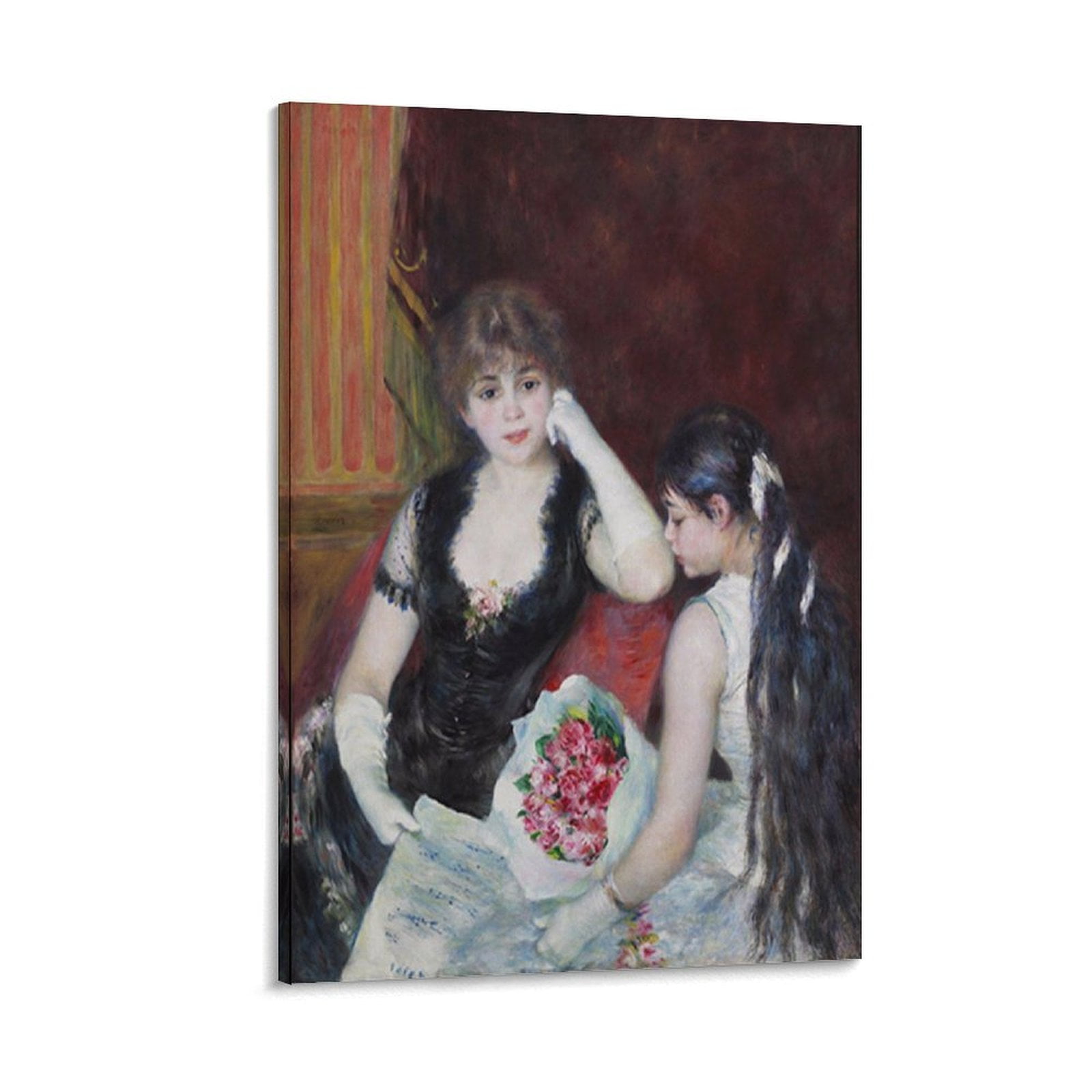 Pierre Auguste A Box at The Theater Poster Posters Wall Art Painting ...
