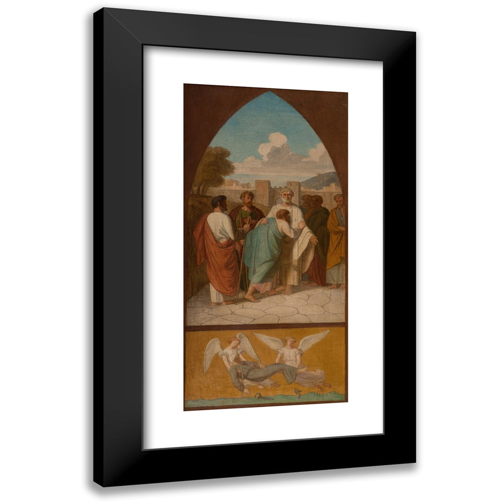 Pierre-Auguste Pichon 9x14 Black Modern Framed Museum Art Print Titled ...