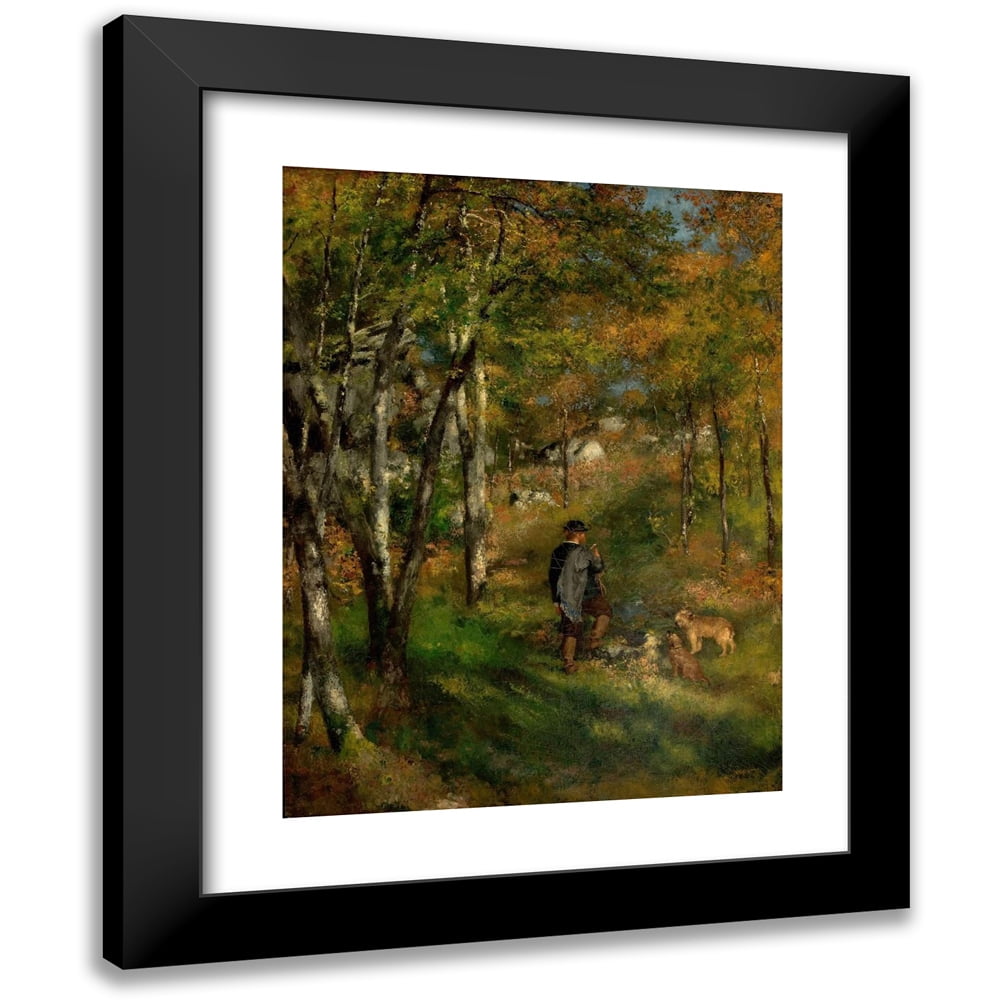 Pierre-Auguste Renoir 12x14 Black Modern Framed Museum Art Print Titled ...