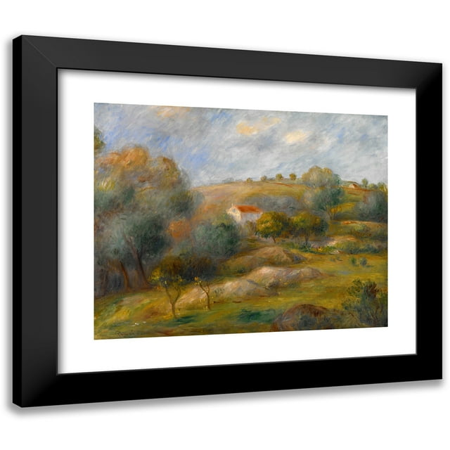 Pierre-Auguste Renoir 14x12 Black Modern Framed Museum Art Print Titled ...