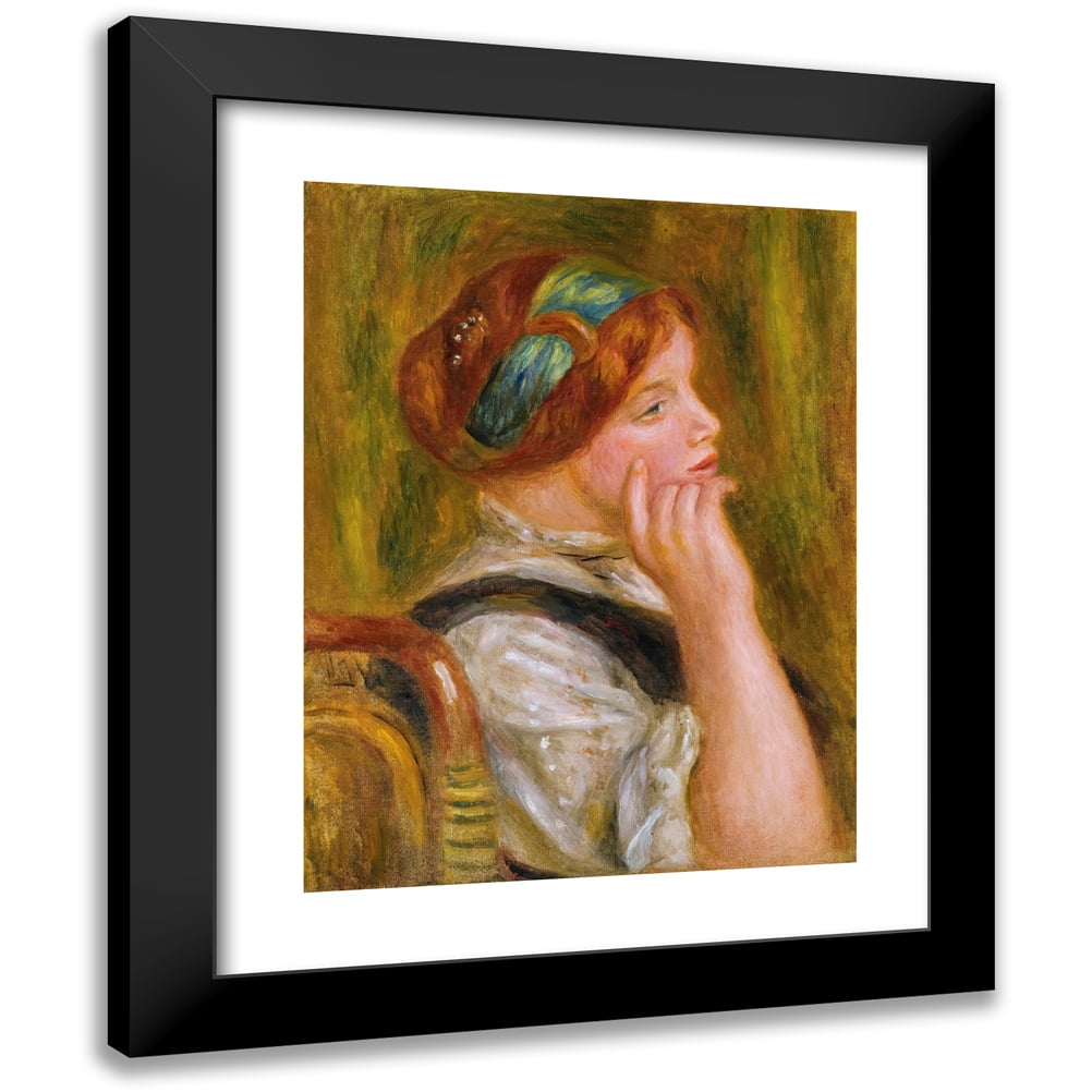 Pierre Auguste Renoir 15x18 Black Modern Framed Museum Art Print Titled