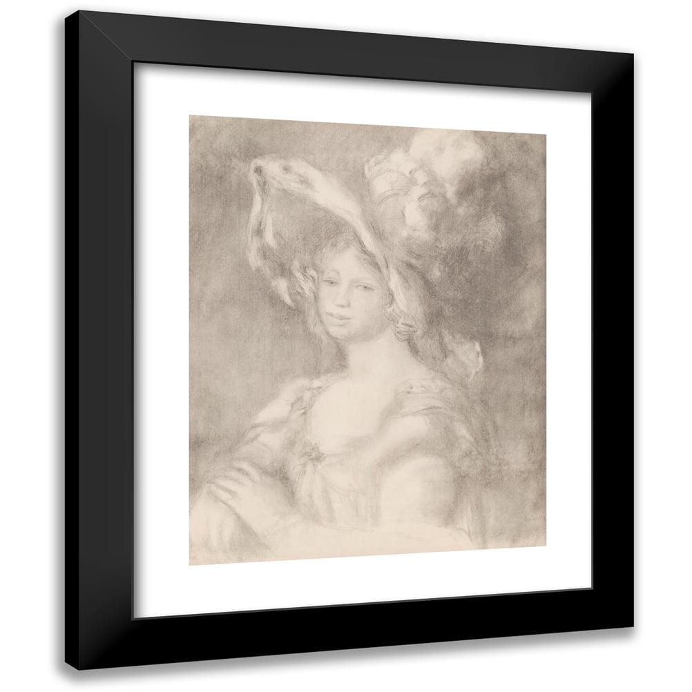 Pierre-Auguste Renoir 15x18 Black Modern Framed Museum Art Print Titled ...