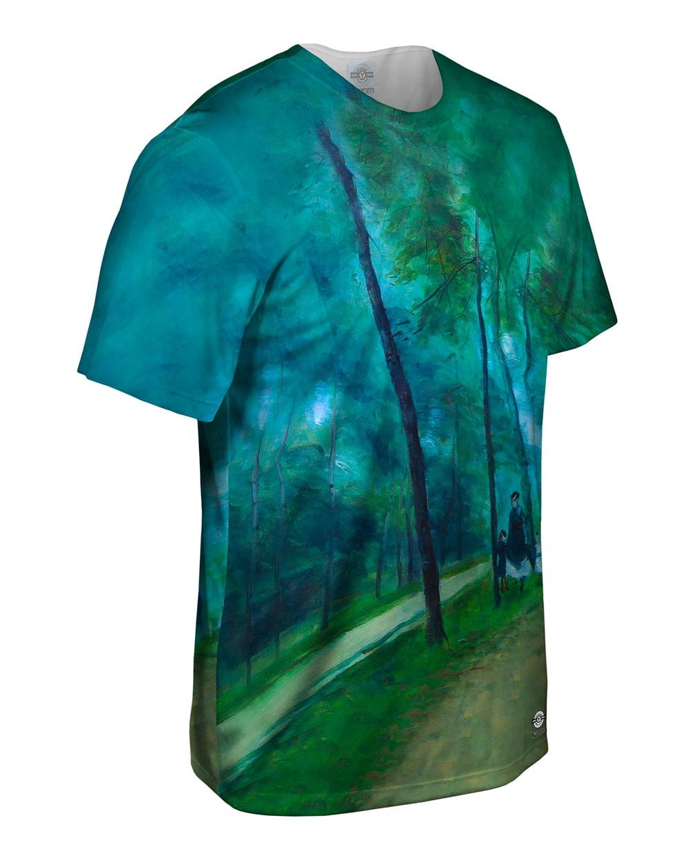 Pierre-Auguste Renoir - A Walk in the Woods Madame Lecoeur and Her ...