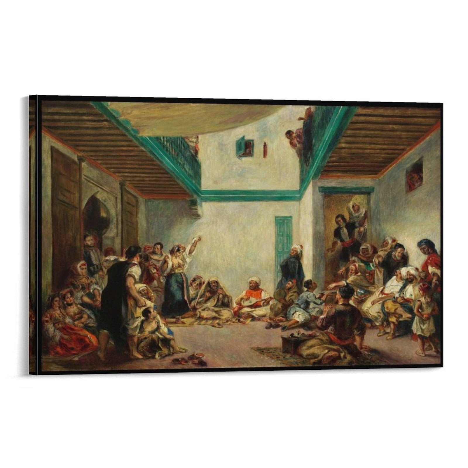 Pierre Auguste Renoir The Jewish Wedding in Morocco Print Photo Art ...
