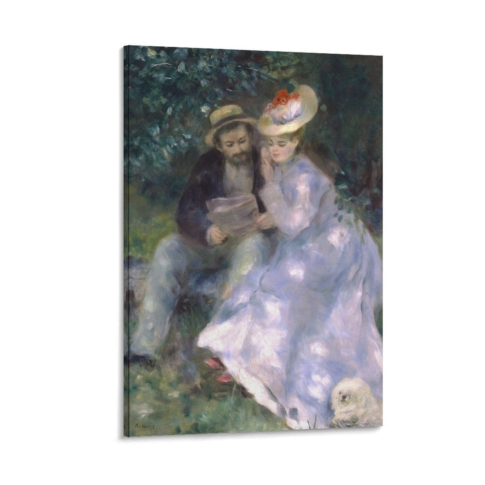 Pierre Auguste Renoir Print Painting Confidences Posters Wall Art ...