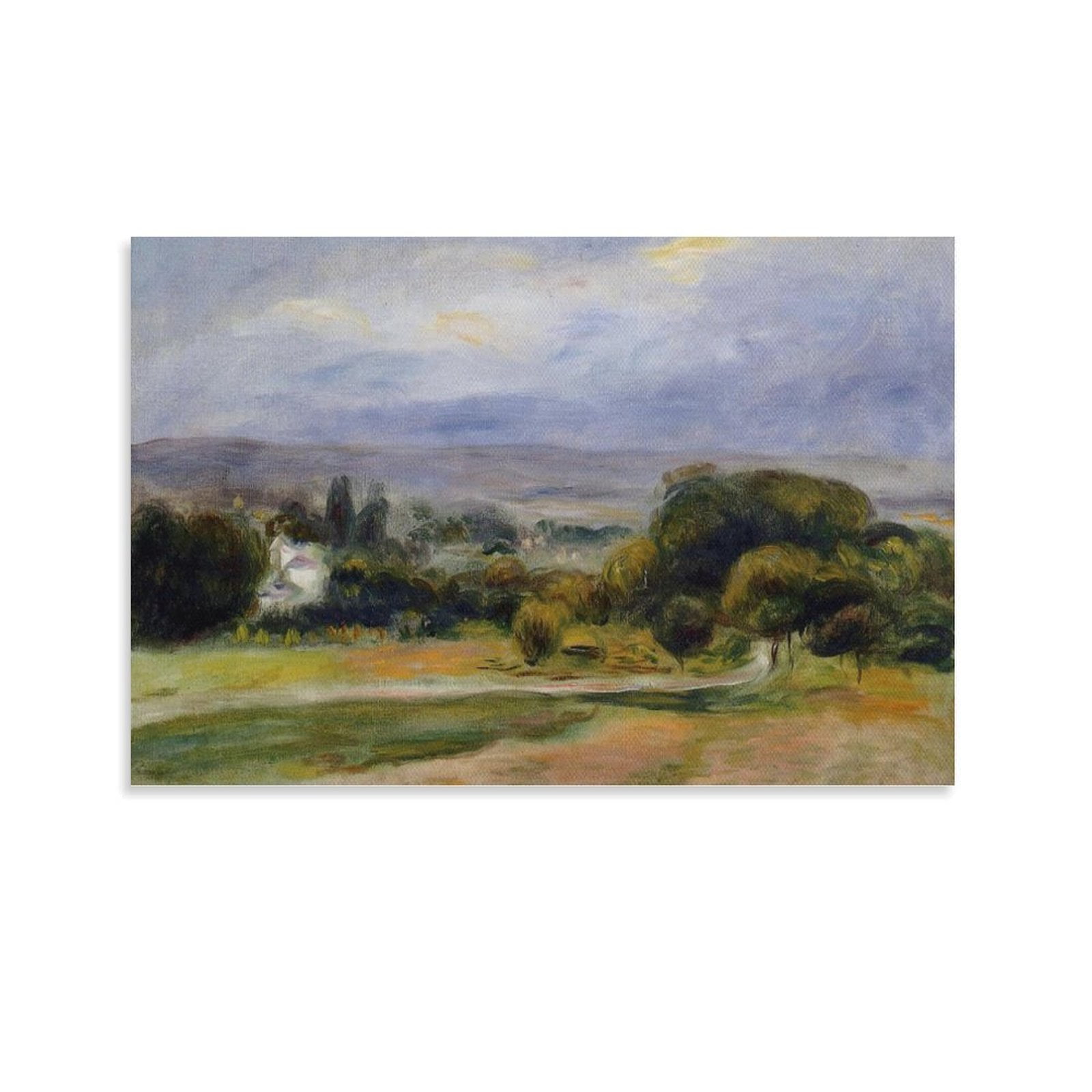 Pierre Auguste Renoir Print Painting The Path Artworks Picture Print ...