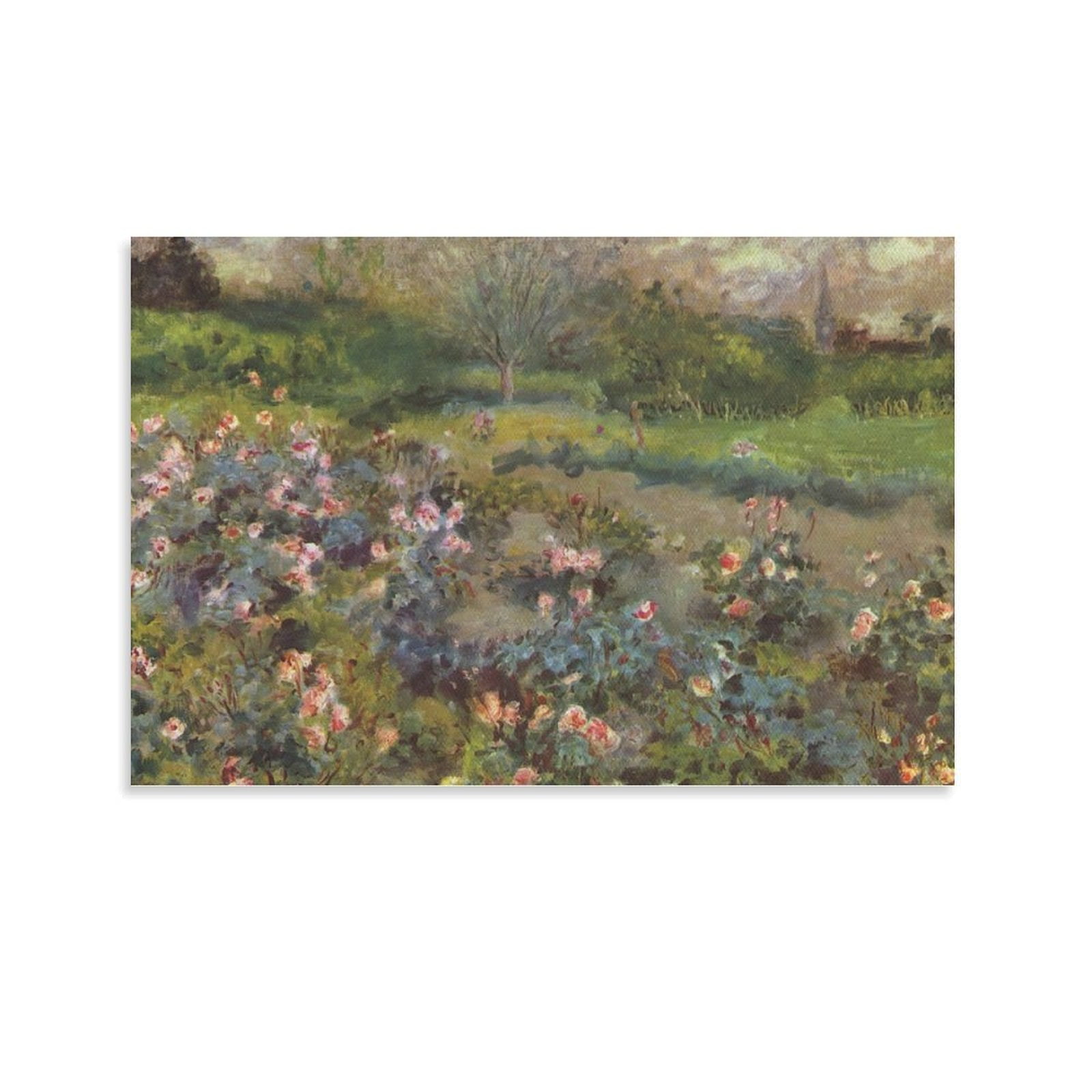 Pierre-Auguste Renoir's Rosenhain Poster Poster Decorative Painting ...