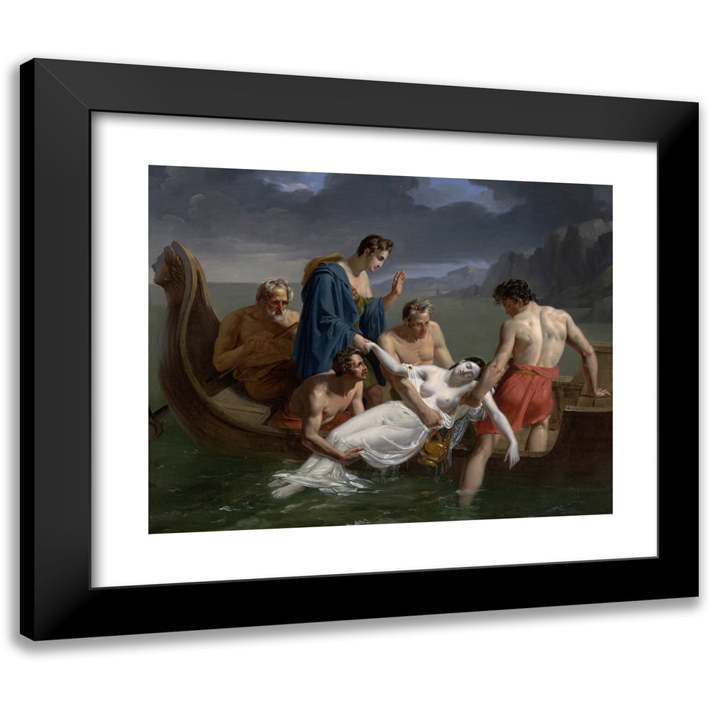 Pierre-Augustin Vafflard 14x12 Black Modern Framed Museum Art Print ...
