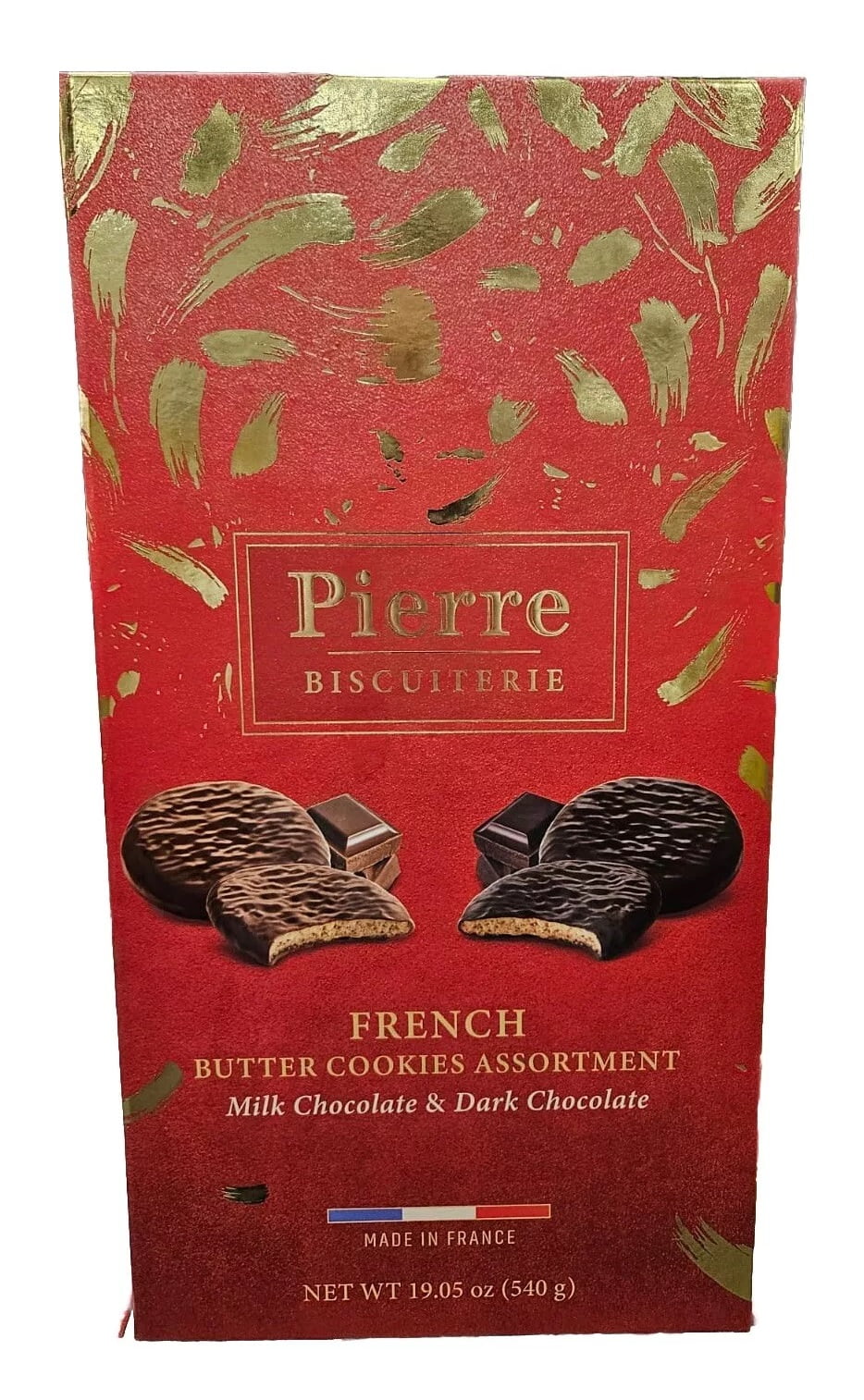 Pierre Biscuiterie French Butter Cookies Assortment, 19.05 Ounce ...