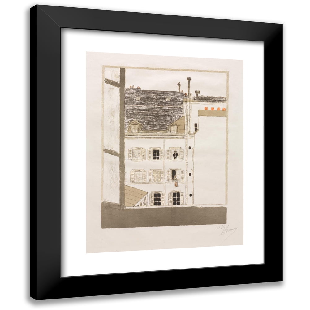 Pierre Bonnard 12x14 Black Modern Framed Museum Art Print Titled ...