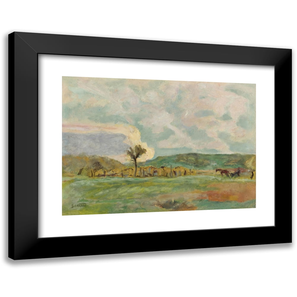 Pierre Bonnard 24x18 Black Modern Framed Museum Art Print Titled ...
