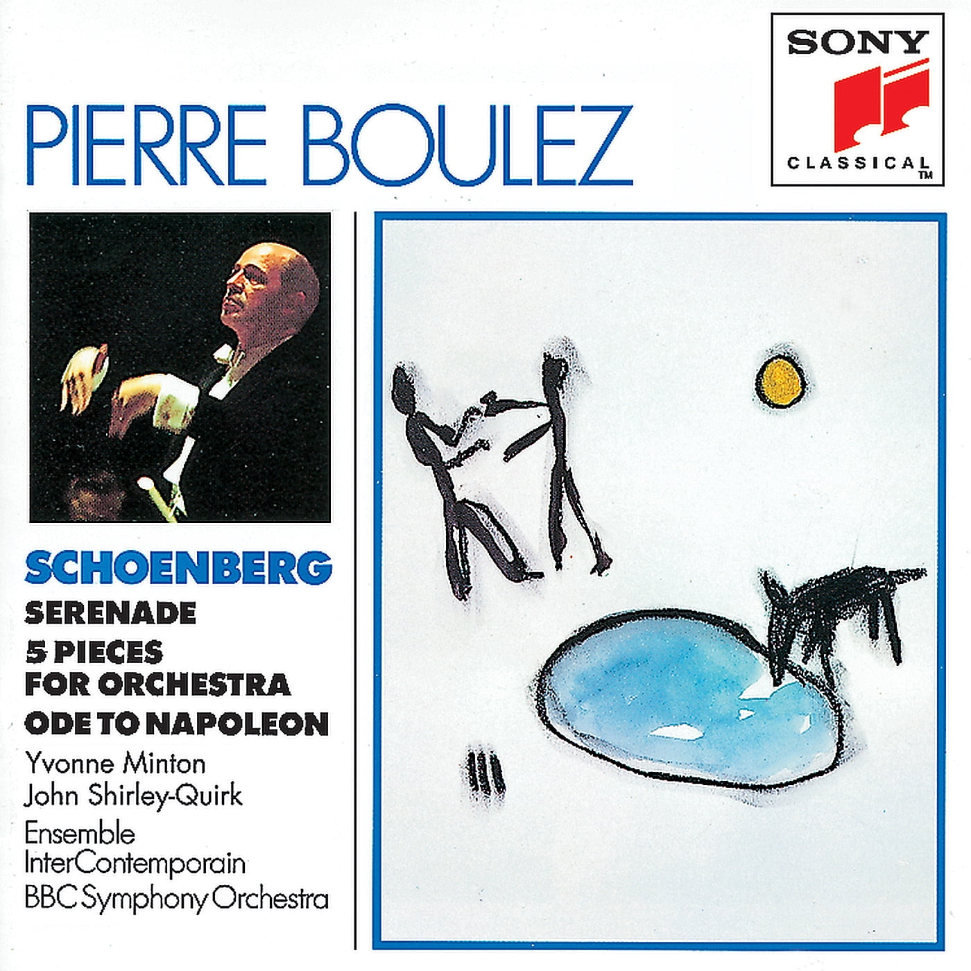 Pierre Boulez - Serenade / Ode to Napoleon - Music & Performance - CD ...