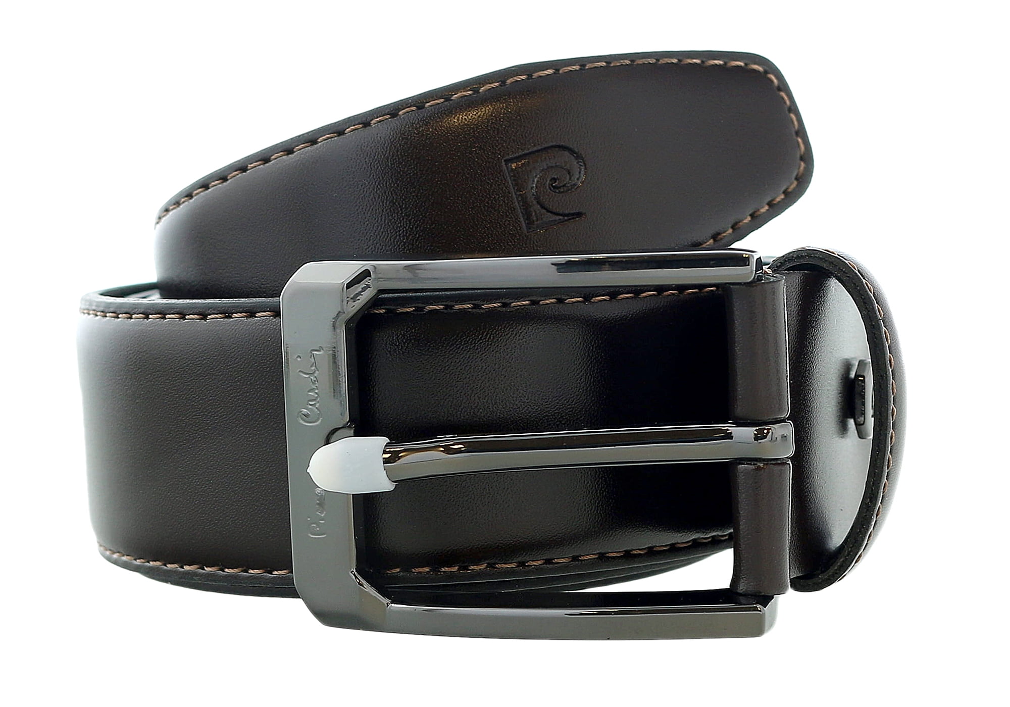 Pierre Cardin Brown Smooth Classic D-Ring Adjustable Belt Adjustable ...