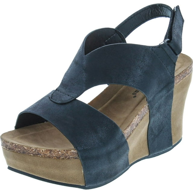 Pierre Dumas Women's Hester-6 Wedge Sandal - Walmart.com