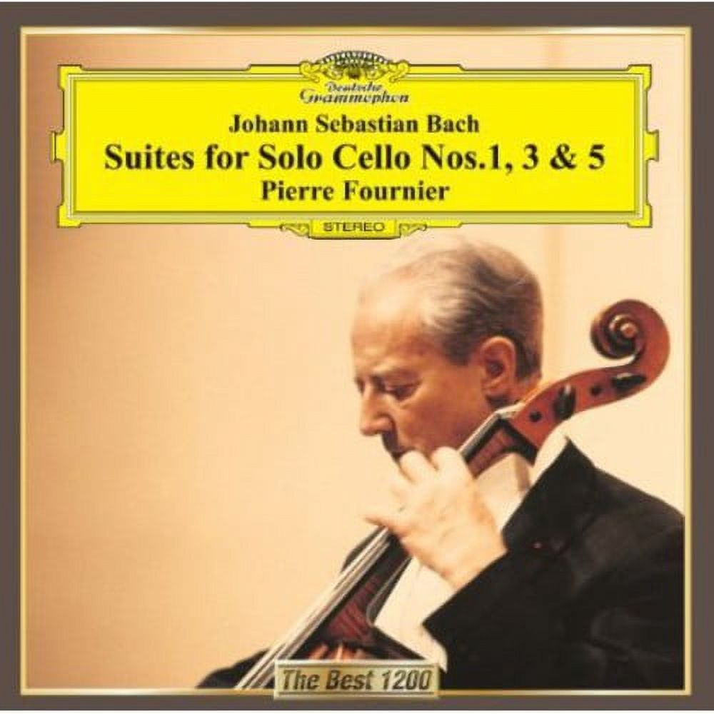 Pierre Fournier - Bach: Suites for Solo Cello Nos. 1. 3 - Music ...