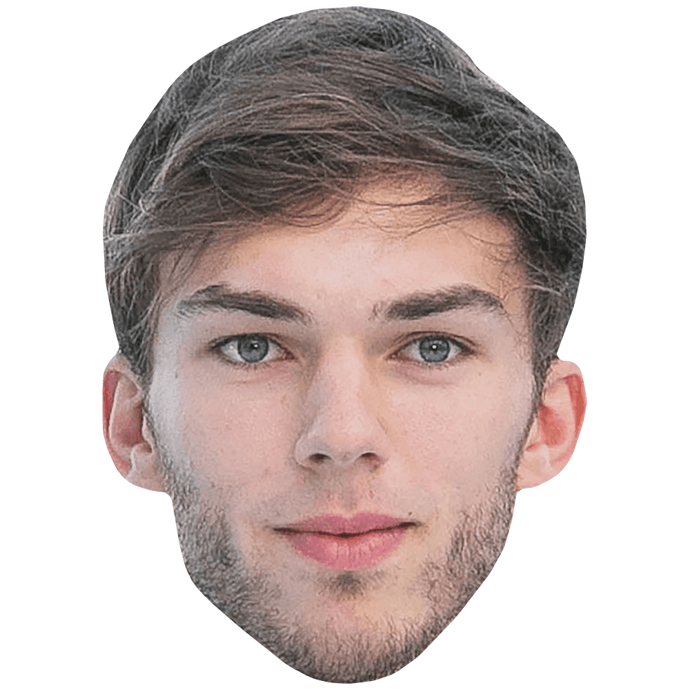 Pierre Gasly (Beard) Flat Cardboard Face - Walmart.com