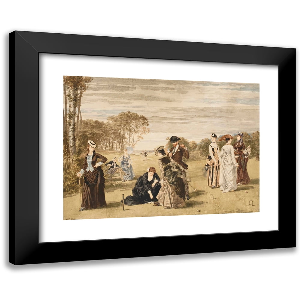Pierre Gavarni 18x14 Black Modern Framed Museum Art Print Titled ...