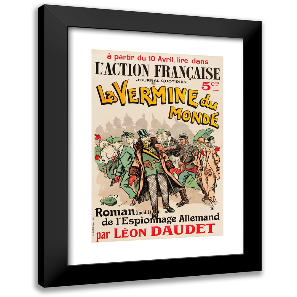 Pierre Georges Jeanniot 17x24 Black Modern Framed Museum Art Print ...