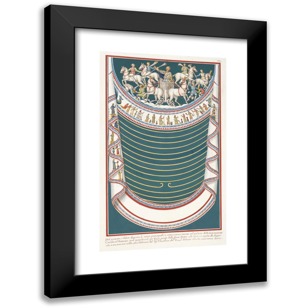 Pierre-Jean Mariette 11x14 Black Modern Framed Museum Art Print Titled ...