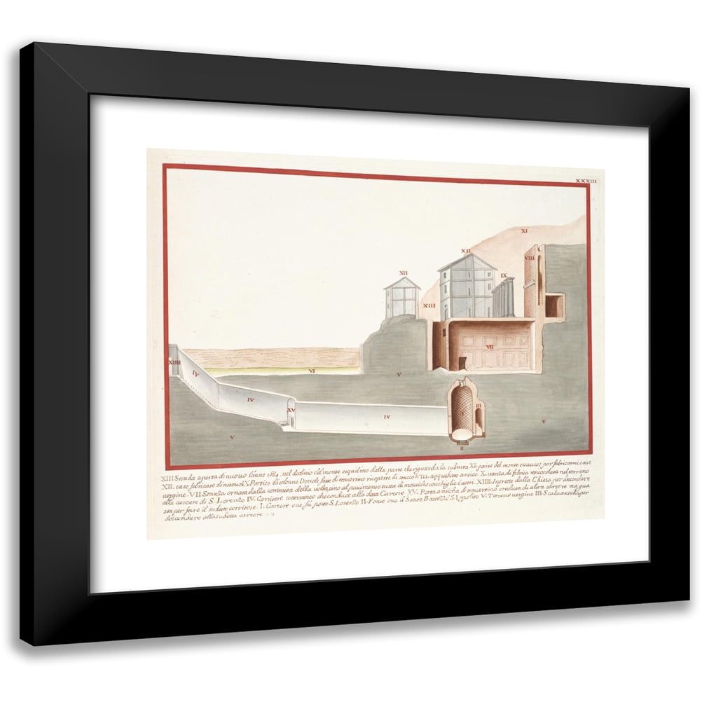 Pierre-Jean Mariette 17x15 Black Modern Framed Museum Art Print Titled ...