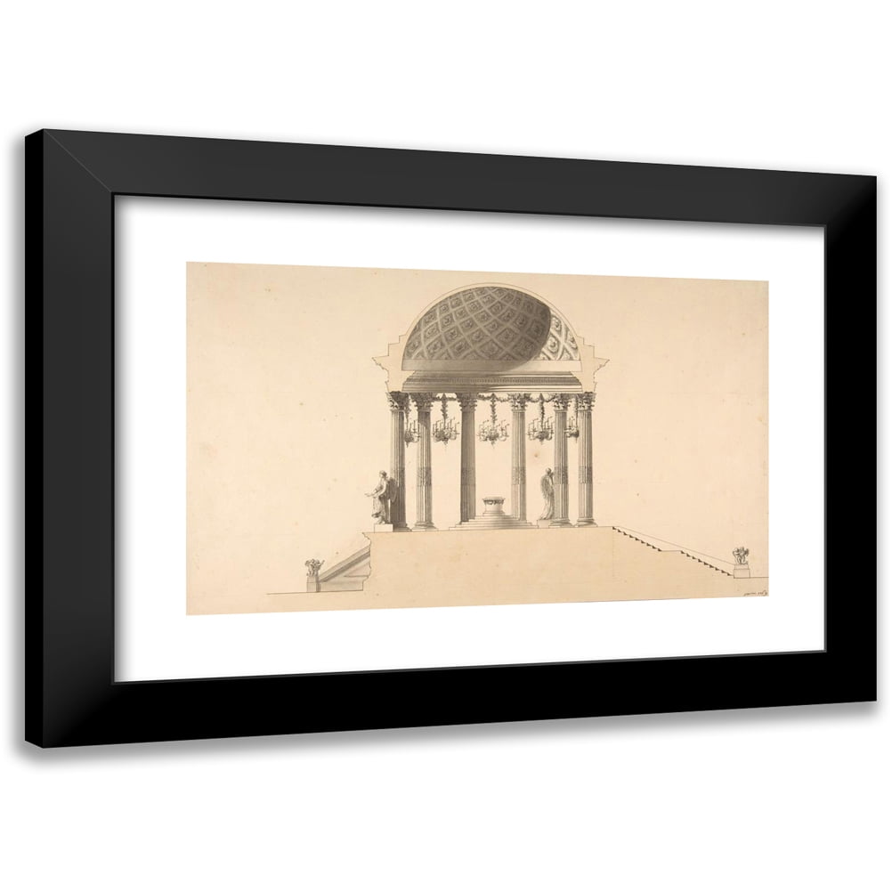 Pierre Mathieu 18x12 Black Modern Framed Museum Art Print Titled ...