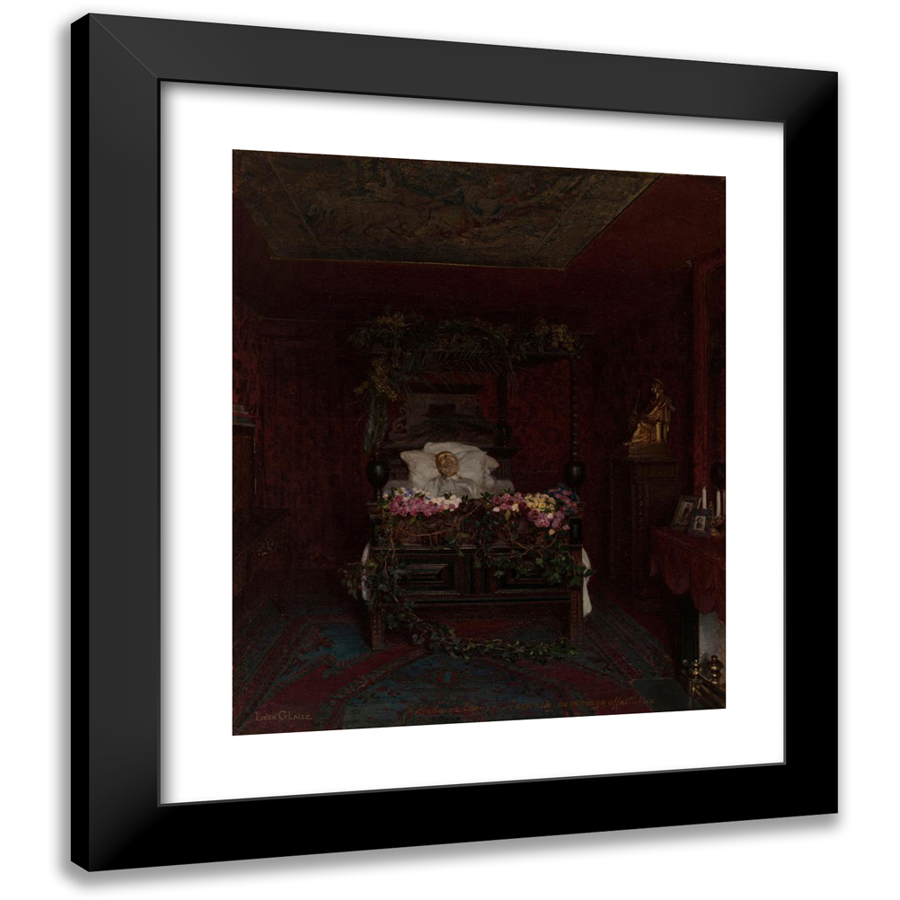 Pierre Paul Léon Glaize 15x17 Black Modern Framed Museum Art Print ...