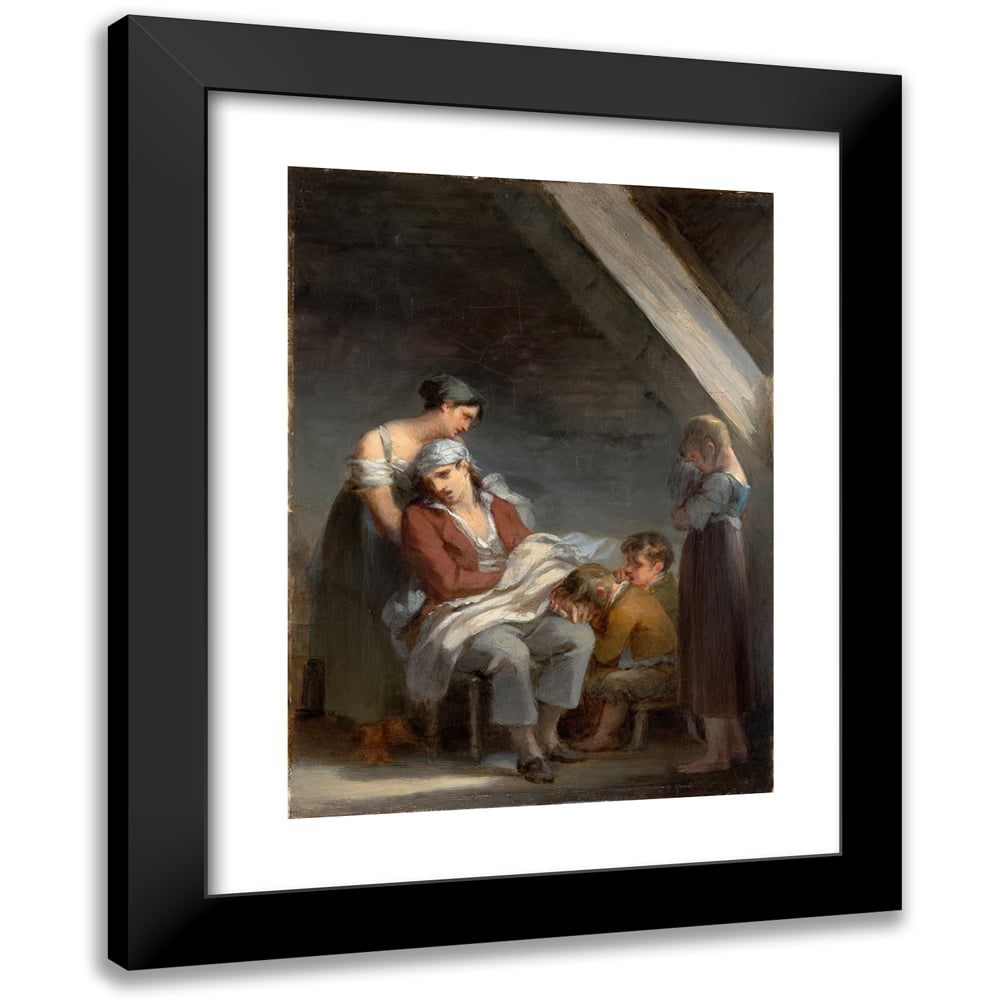 Pierre-Paul Prud'hon 14x18 Black Modern Framed Museum Art Print Titled ...