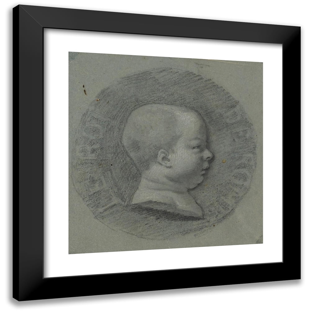 Pierre-Paul Prud'hon 15x15 Black Modern Framed Museum Art Print Titled ...