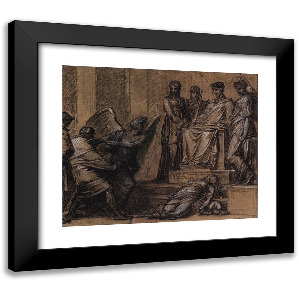 Pierre-Paul Prud'hon 17x15 Black Modern Framed Museum Art Print Titled ...
