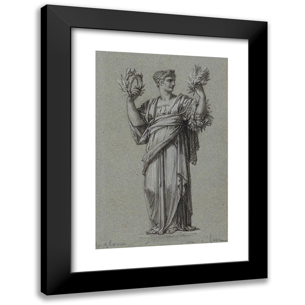 Pierre-Paul Prud'hon 17x24 Black Modern Framed Museum Art Print Titled ...