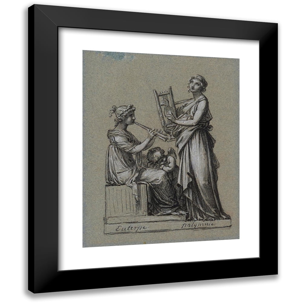 Pierre-Paul Prud'hon 20x24 Black Modern Framed Museum Art Print Titled ...