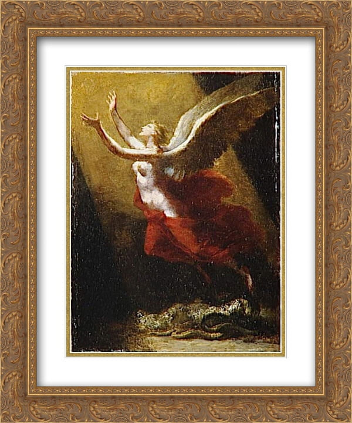 Pierre Paul Prud'hon 2x Matted 20x24 Gold Ornate Framed Art Print ...
