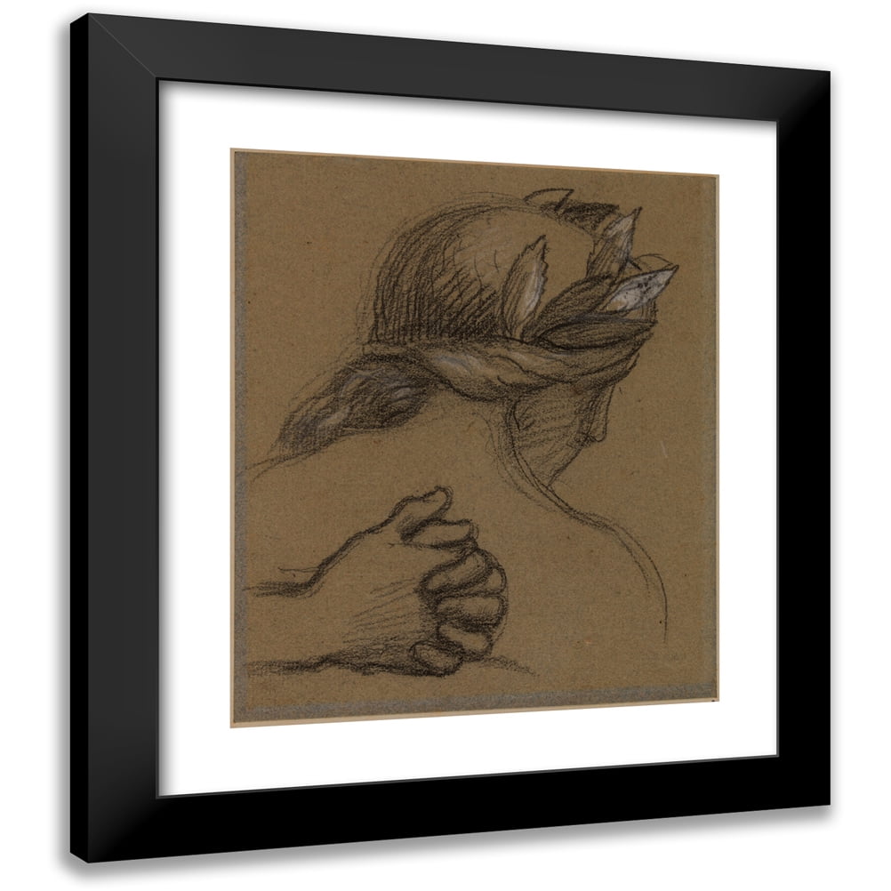 Pierre Puvis de Chavannes 20x23 Black Modern Framed Museum Art Print ...