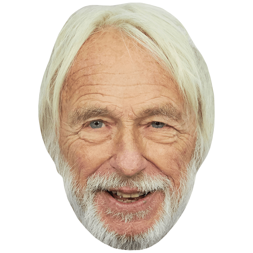 Pierre Richard (Beard) Celebrity Mask, Flat Card Face, Fancy Dress Mask ...