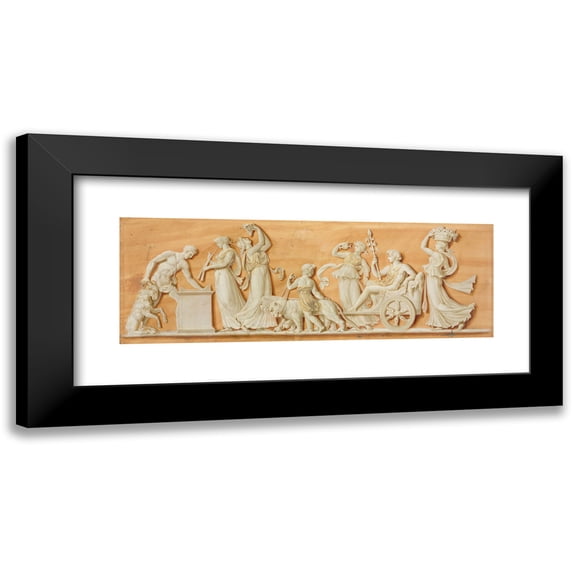 Pierre Rousseau 24x11 Black Modern Framed Museum Art Print Titled ...