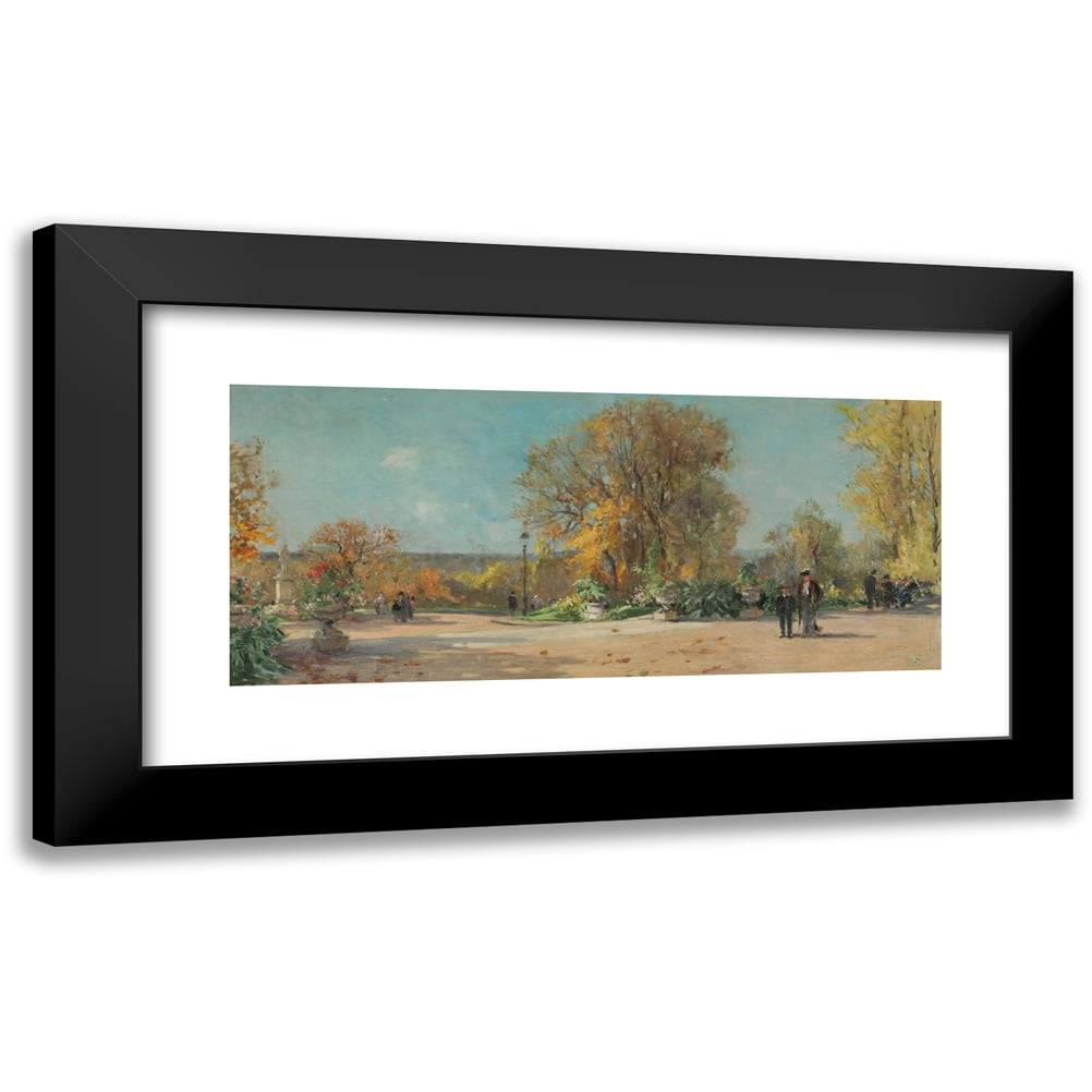 Pierre Vauthier 18x10 Black Modern Framed Museum Art Print Titled - The ...