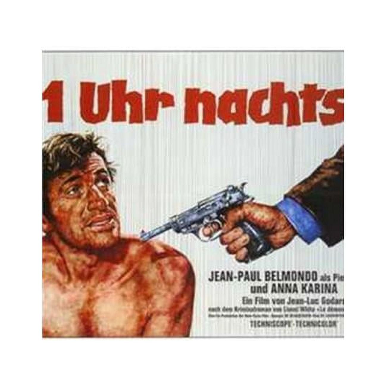 Pierrot Le Fou Movie Poster - 11 x 17 in. - Walmart.com