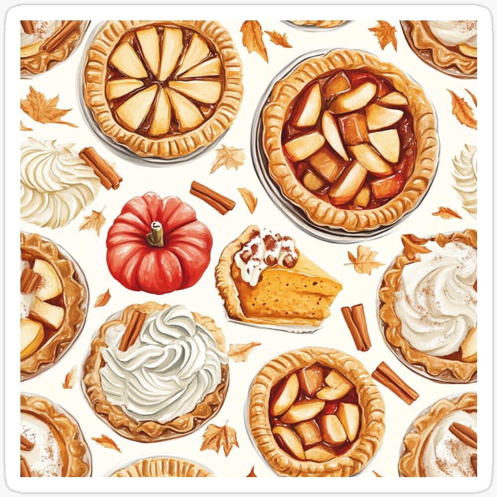 Pies And Cakes: A Gourmet Tradition Sticker Kir-2156 - Walmart.com