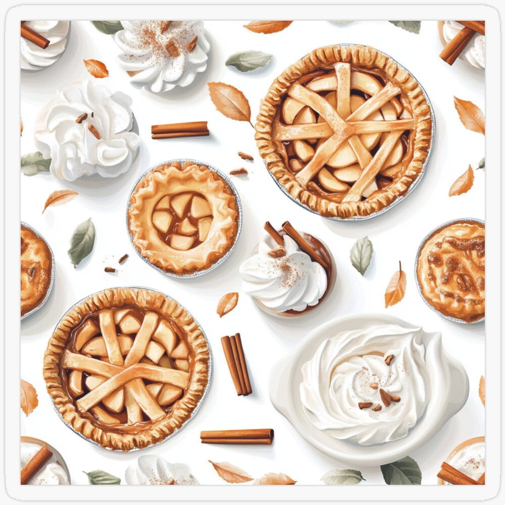Pies And Cakes: A Gourmet Tradition Sticker Kir-2159 - Walmart.com