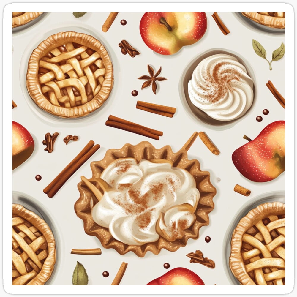 Pies And Cakes: A Gourmet Tradition Sticker Kir-2160 - Walmart.com