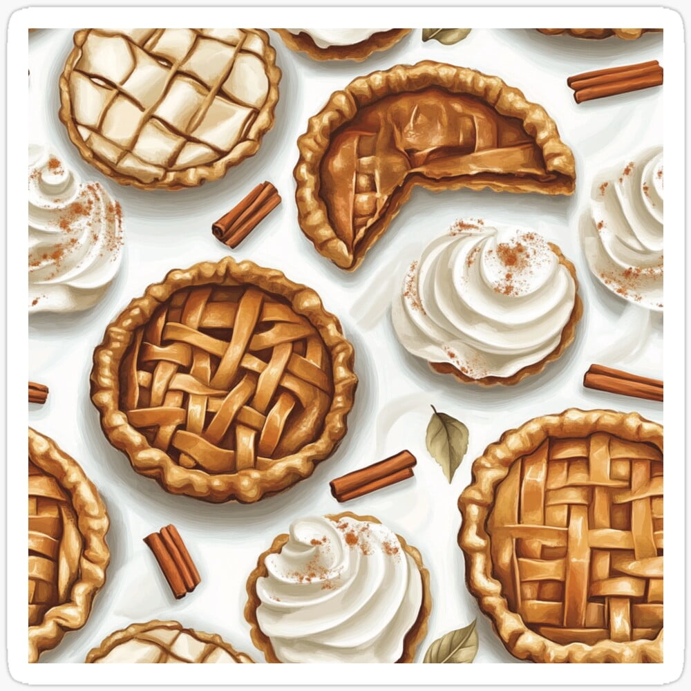 Pies And Cakes: A Gourmet Tradition Sticker Kir-2162 - Walmart.com