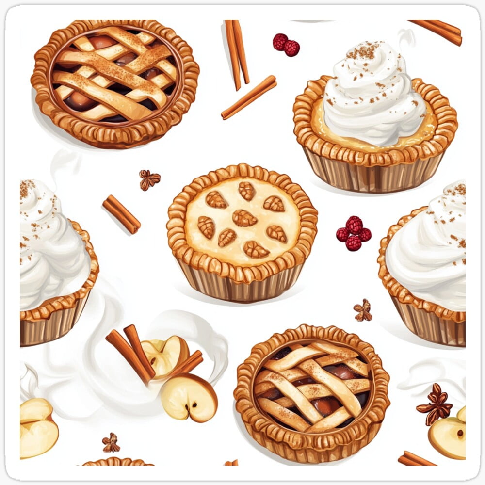 Pies And Cakes: A Gourmet Tradition Sticker Kir-2163 - Walmart.com