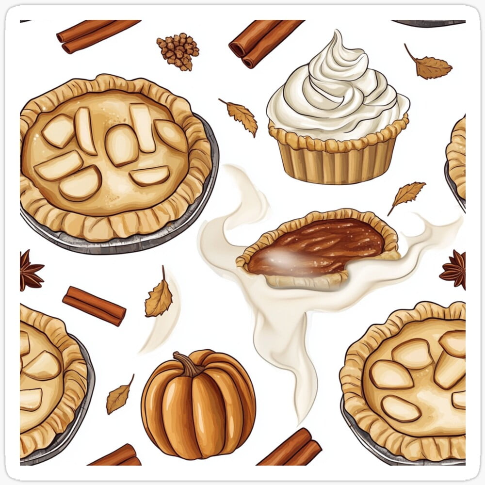 Pies And Cakes: A Gourmet Tradition Sticker Kir-2173 - Walmart.com